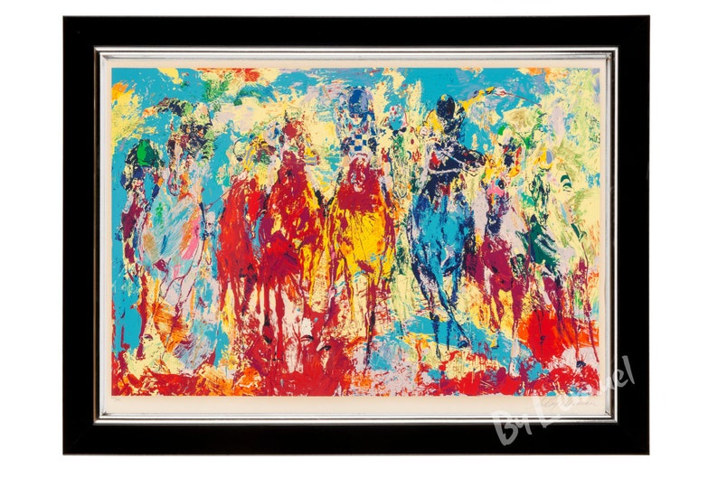 Leroy Neiman Stretch Stampede 1979 Gift Poster Print Unframed - Etsy