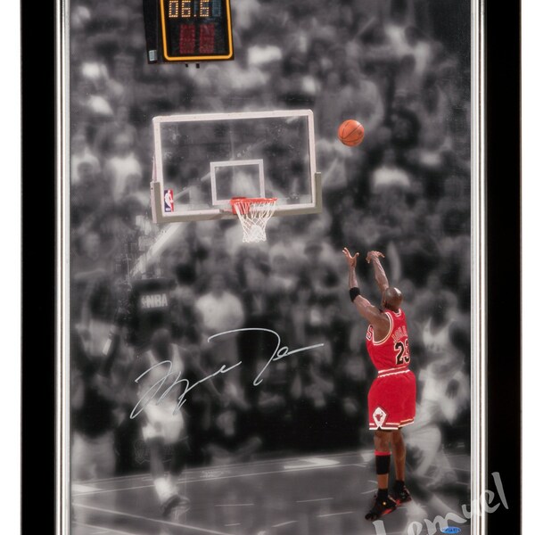 Michael Jordan Last Shot Poster - Etsy UK