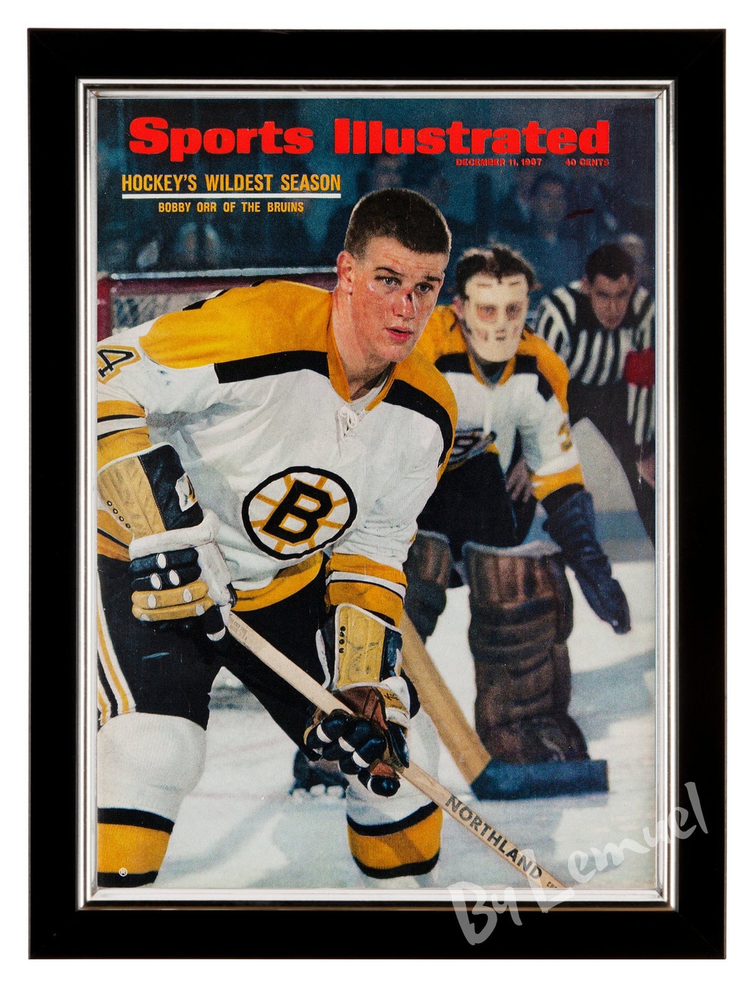 Bobby Orr First Sports Illustrated Cover 1967 Hockey Gift Poster Print ...