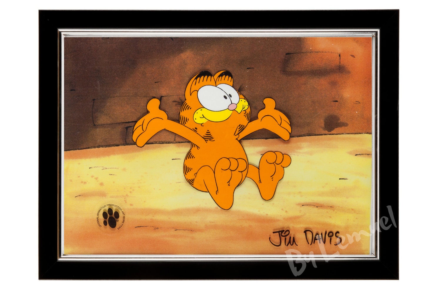 Garfield Production Cel Gift Poster Print Unframed - Etsy