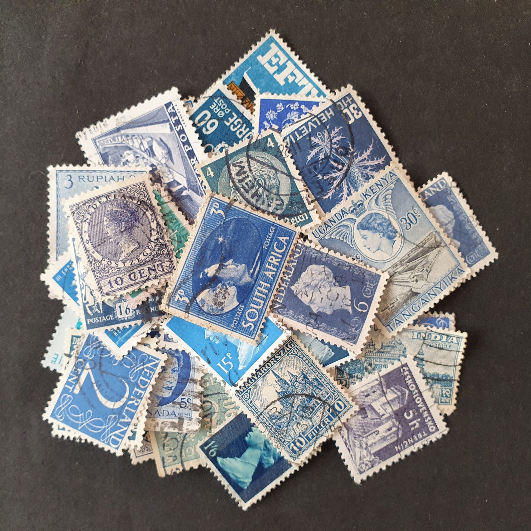 Crafts Using Vintage Stamps