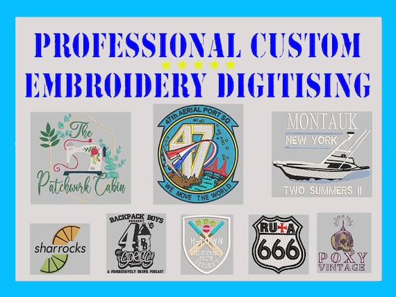 Embroidery File Conversion Any Format to Any Other Very Fast - Etsy