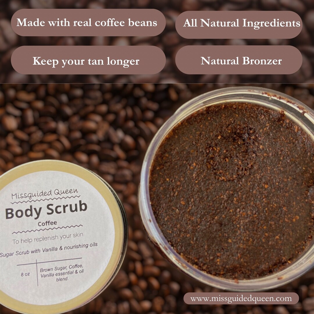 Coffee Body Scrub Coffee Lovers Body Polish Coffee & Brown Sugar Scrub ...