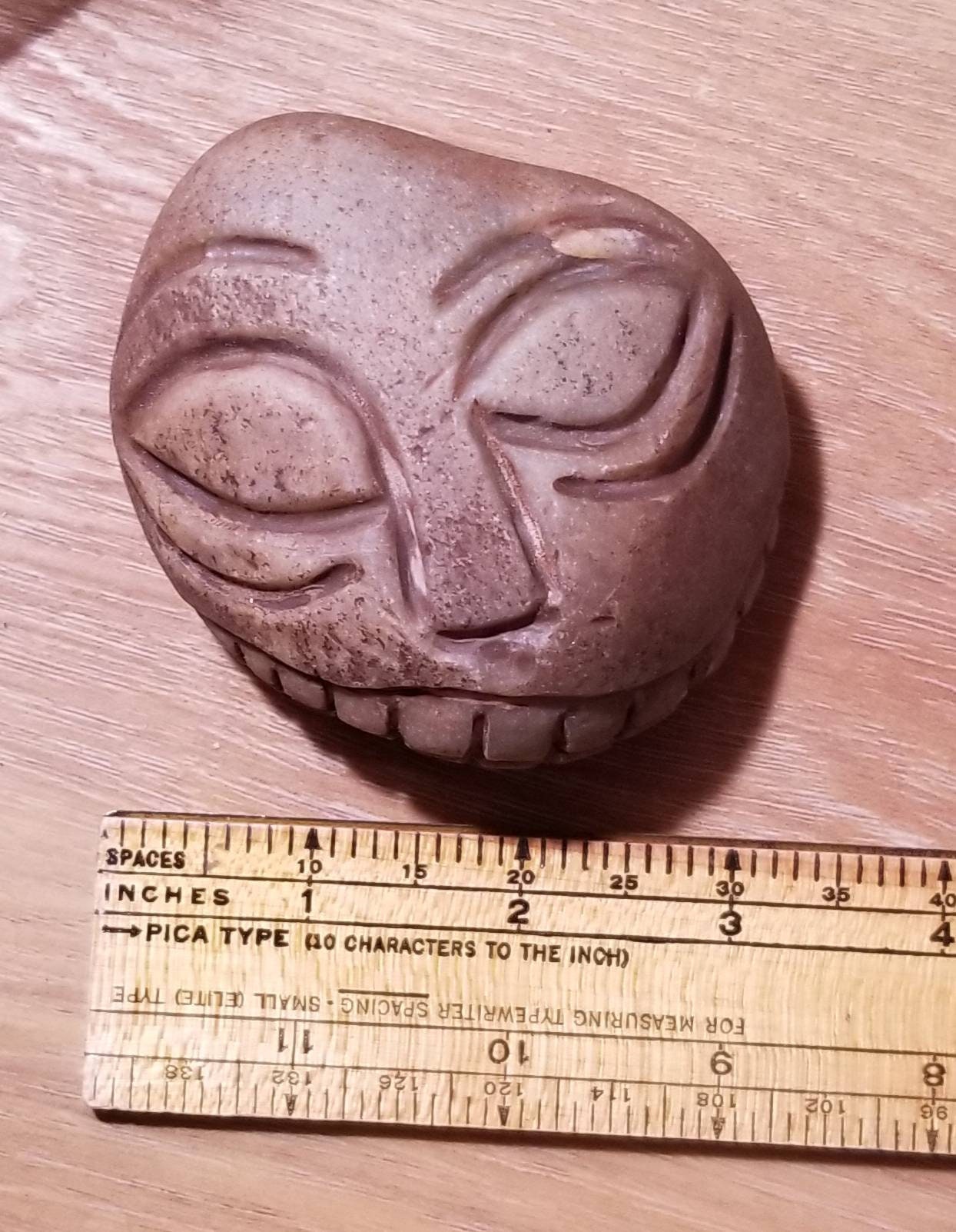 Rock Goblin Stone Rock Carved Personality Paper Weight Novel Nature ...