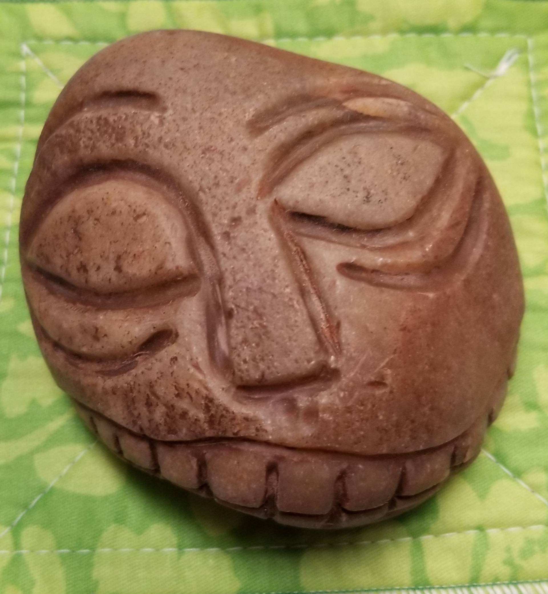 Rock Goblin Stone Rock Carved Personality Paper Weight Novel Nature ...