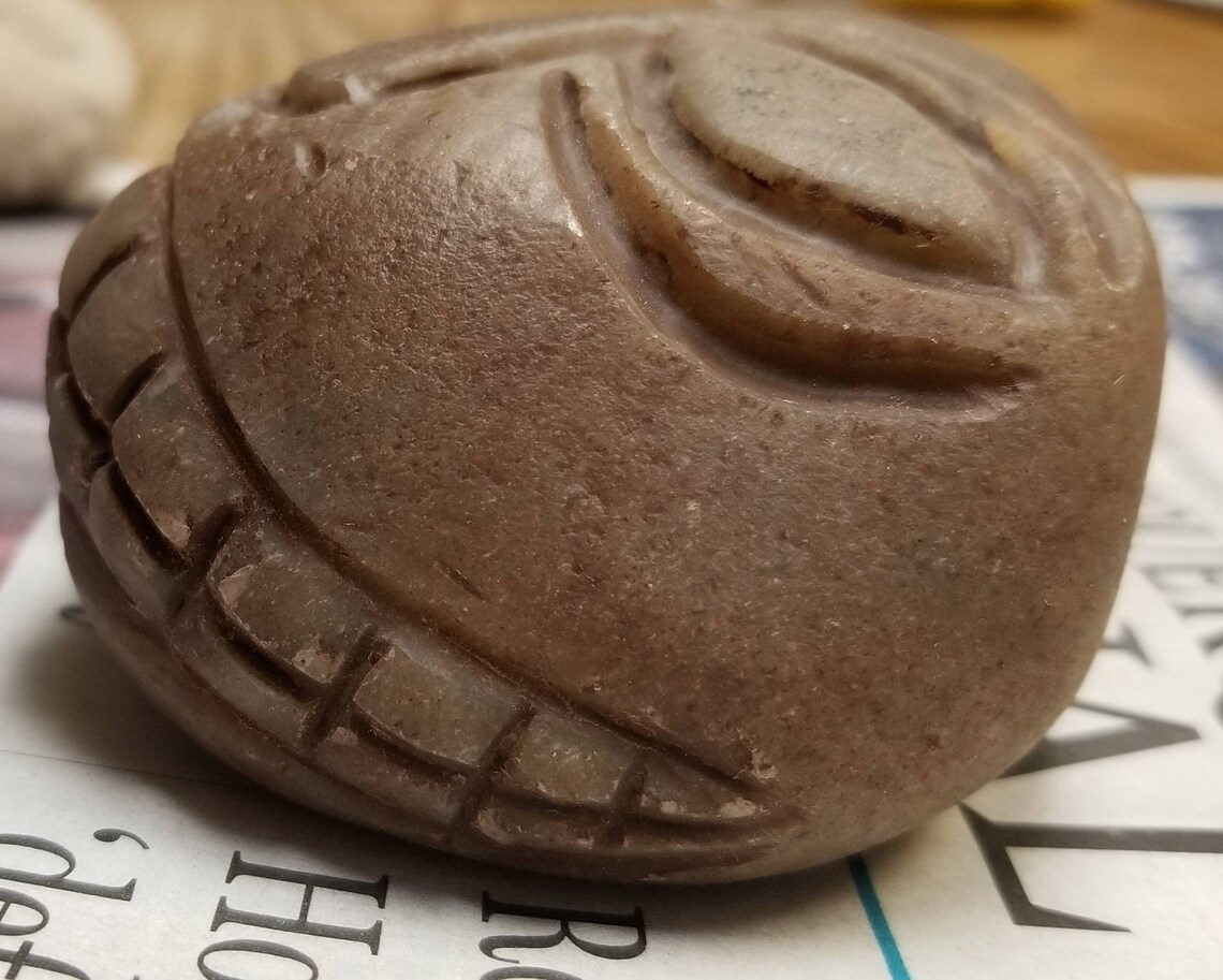 Rock Goblin Stone Rock Carved Personality Paper Weight Novel Nature ...