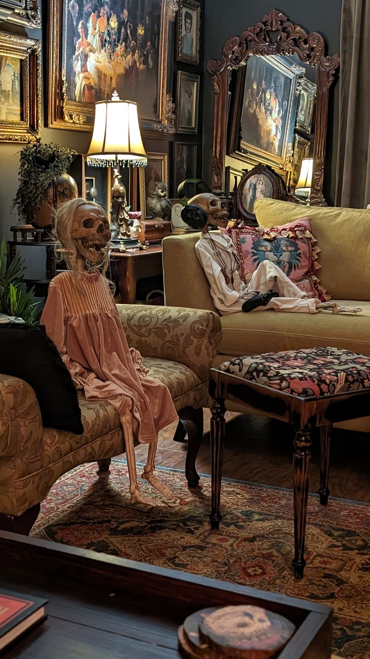 Skeleton Set Halloween Decor Halloween Props - Etsy