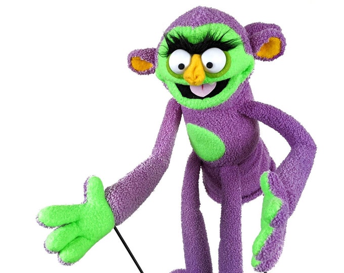 Uzzyworks Professional Monkey-ogre Puppet. Handmade by Justin H Piatt ...