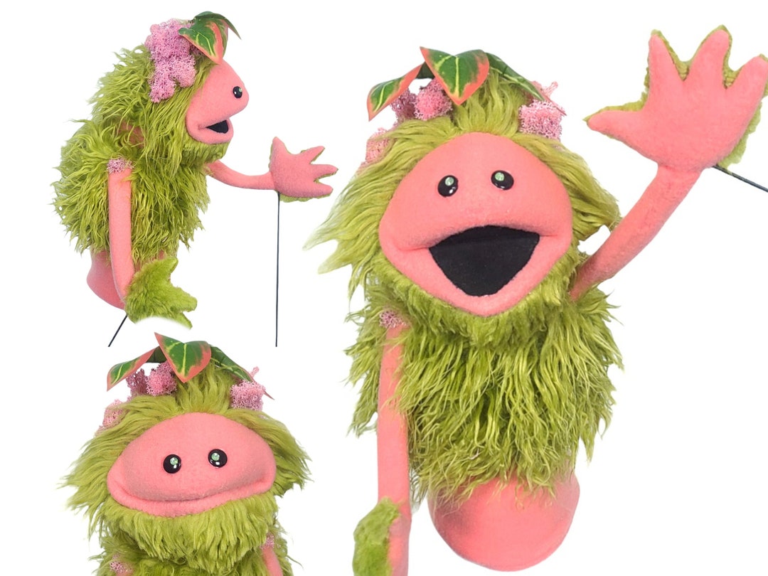 Moss Troll Creature Professional Puppet by Uzzyworks. Hand and - Etsy