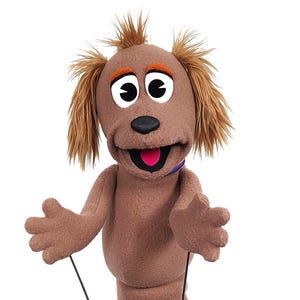 Dog Puppet Hand and Rod - Etsy