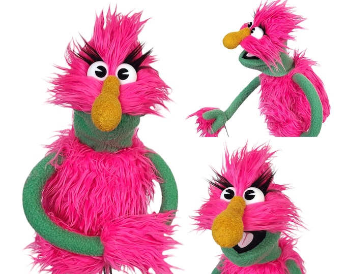 Monster Puppet, Professional, Handmade by Uzzyworks. Hand and Rod ...