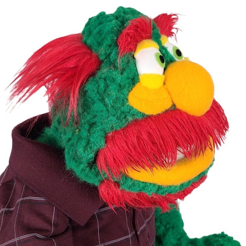 Middle Aged Monster Professional Puppet by Uzzyworks. Hand and - Etsy