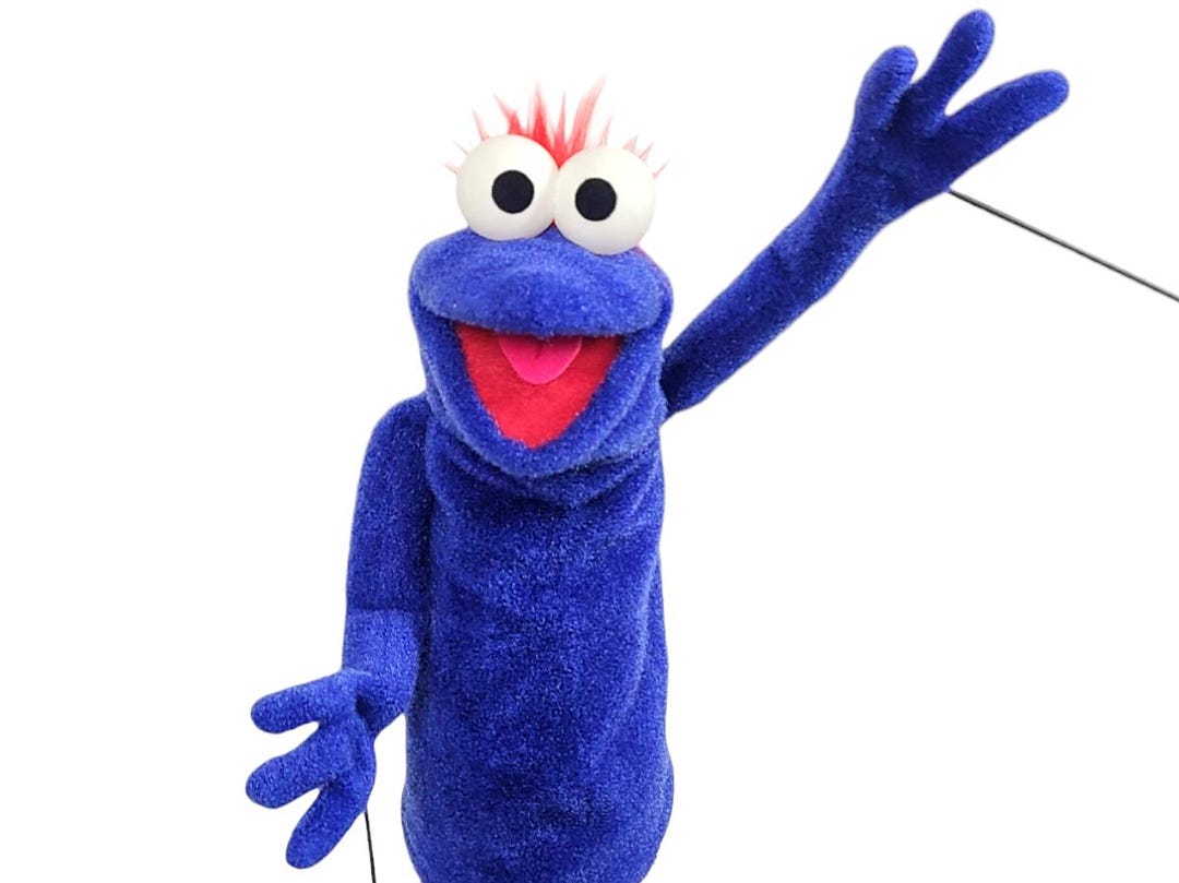 Monster Practice Puppet by Uzzyworks. Professional Hand and Rod "muppet ...