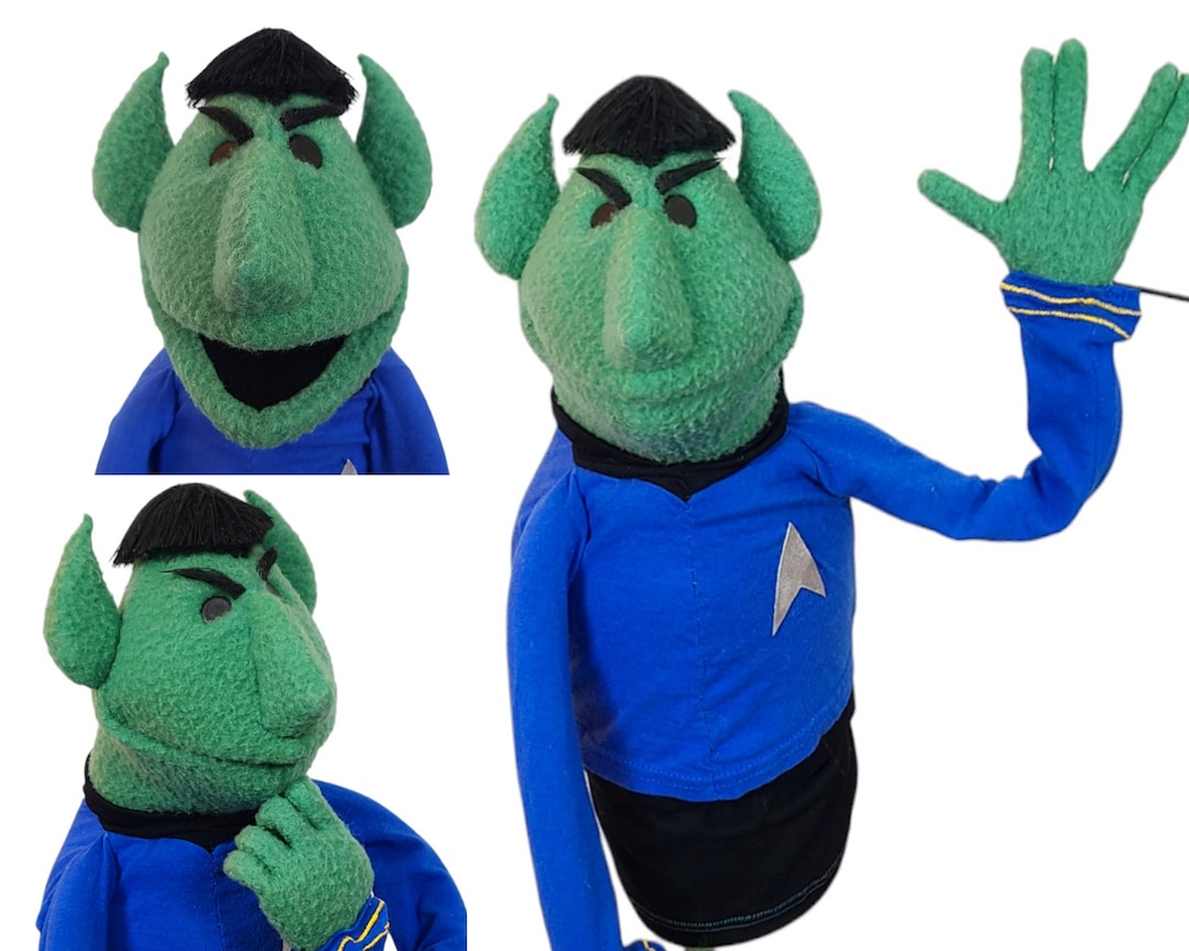 Spock Puppet, Handmade by Uzzyworks, Professional, muppet-style, Star ...