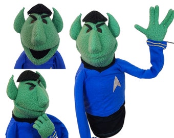 Monster Puppet, Professional, Handmade by Uzzyworks. Hand and Rod ...