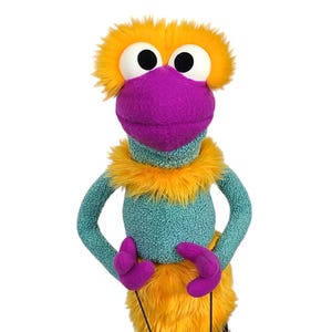 Monster Puppet by Uzzyworks. Professional Hand and Rod Cute Monkey ...