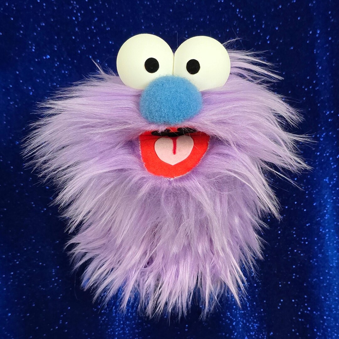 Wackadoo Monster Practice Puppet. Purple Creature. Professional ...
