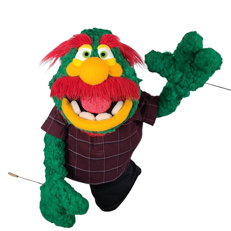 Middle Aged Monster Professional Puppet by Uzzyworks. Hand and - Etsy