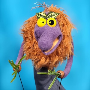 Plant Monster Puppet by Uzzyworks. Professional Hand and Rod muppet ...