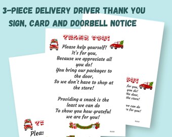 Delivery Driver Snack Box - Etsy