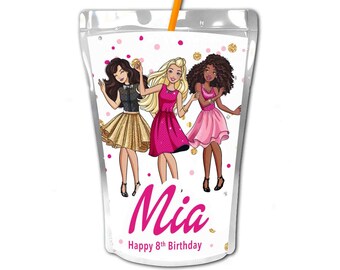 Barbie Capri Sun Labels | Etsy