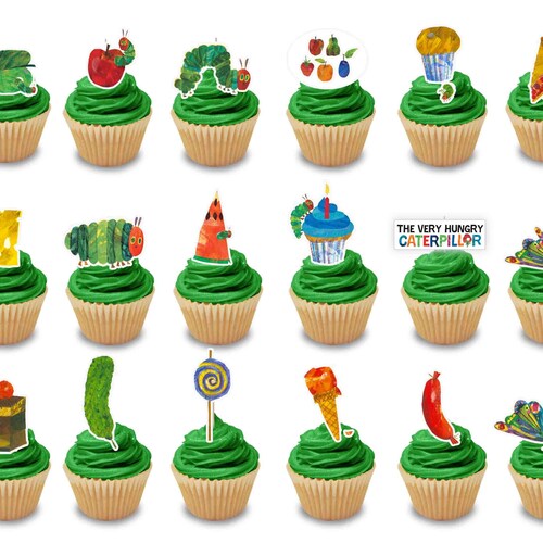 Hungry Caterpillar Inspired Custom Cookie Favors 1 Dozen | Etsy