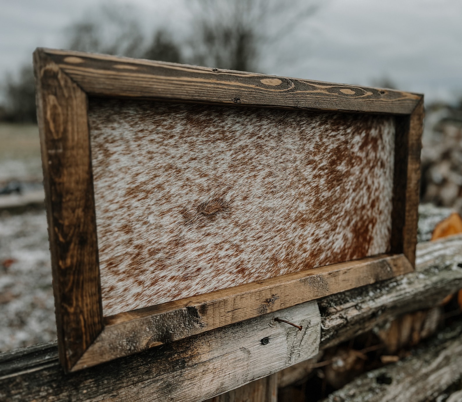 Genuine Cowhide Branding Ceremony Sign / Cowhide Sign - Etsy