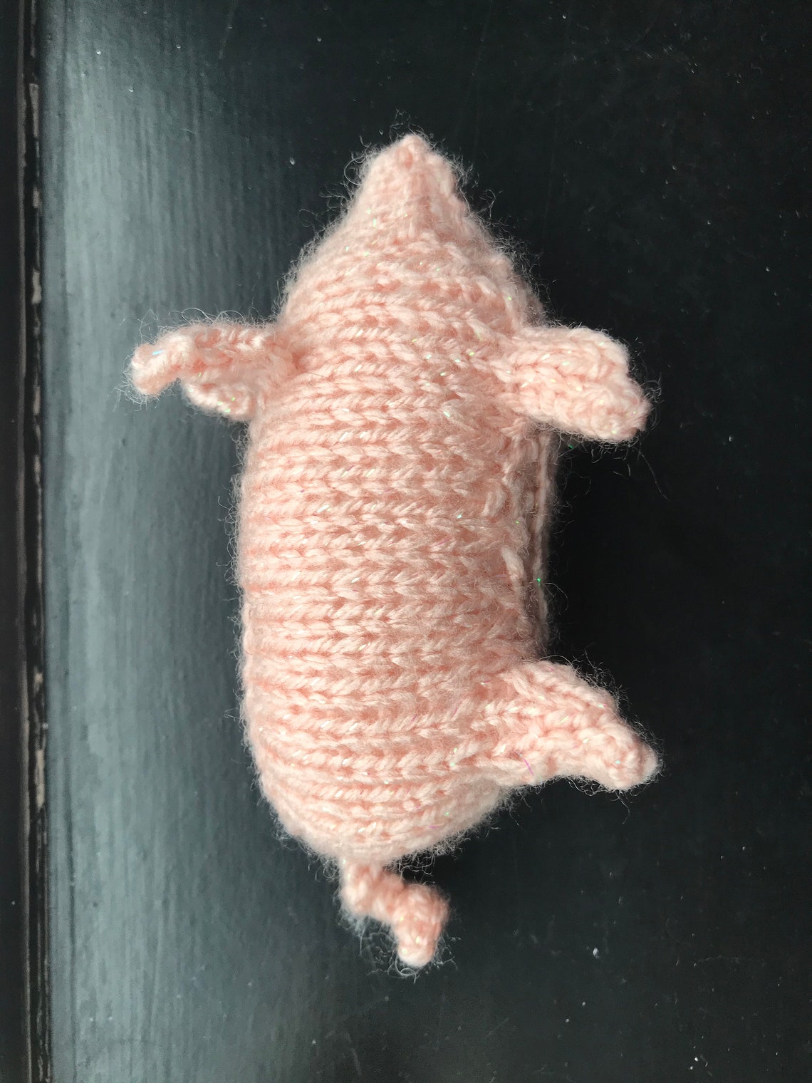 PATTERN Palm=-sized Small Knit Piglet Pig Pattern - Etsy