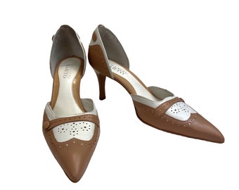 Two Tone Block Heels - Etsy