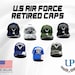 Officially Licensed US Air Force Retired Cap, US Air Force Retired Hat ...