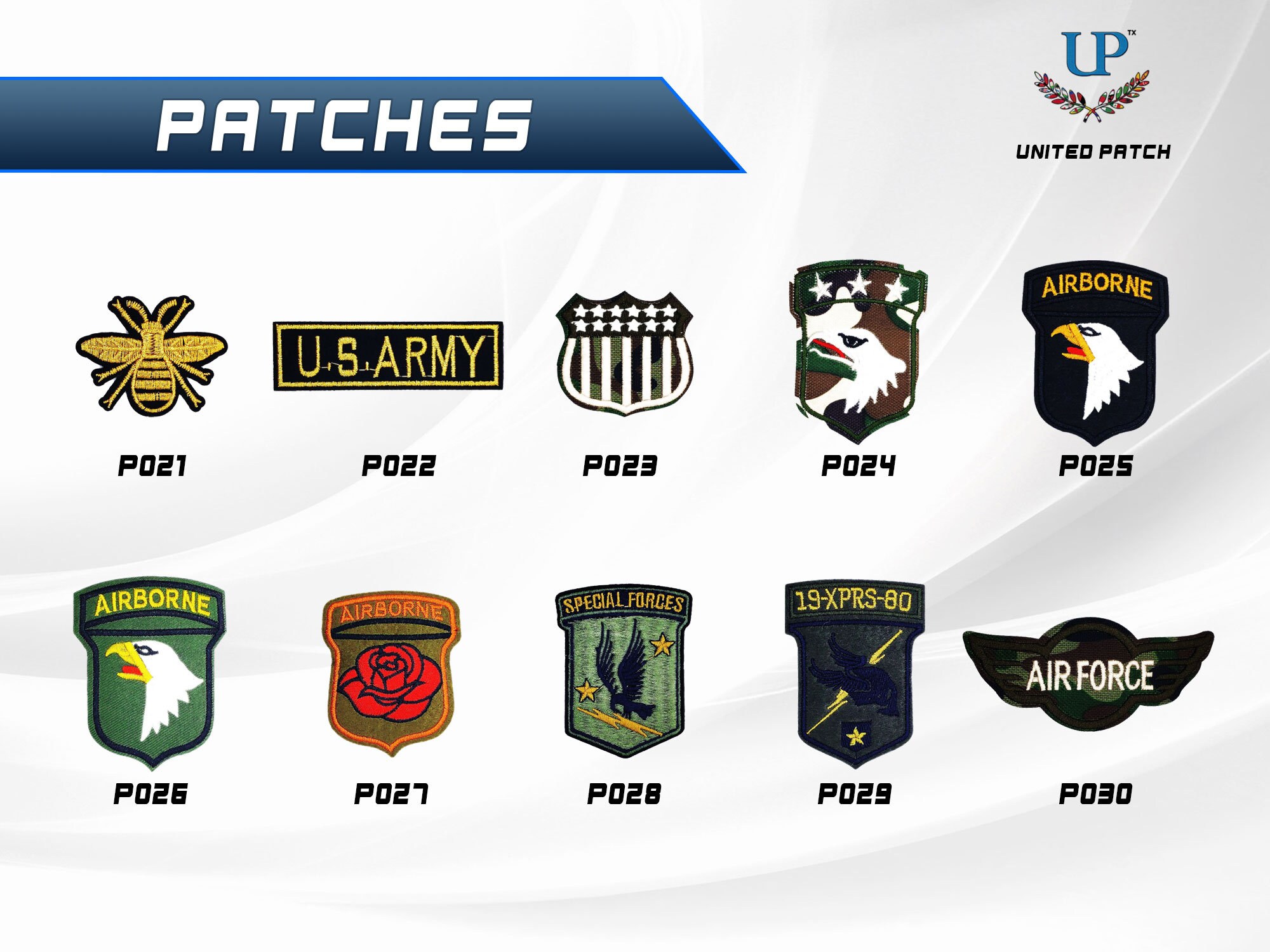 Basic Iron on Military Patches Military Patch Patch for - Etsy