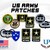 Embroidered US Army Armored Divisions Iron on Patches, Armored Division ...