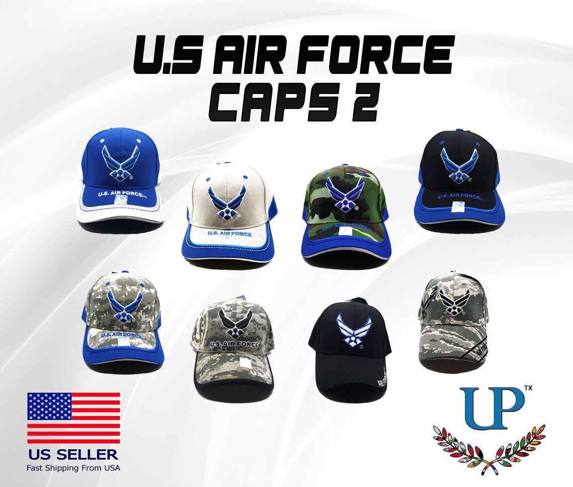 Officially Licensed US Air Force Caps, US Air Force Hat, Air Force Cap ...