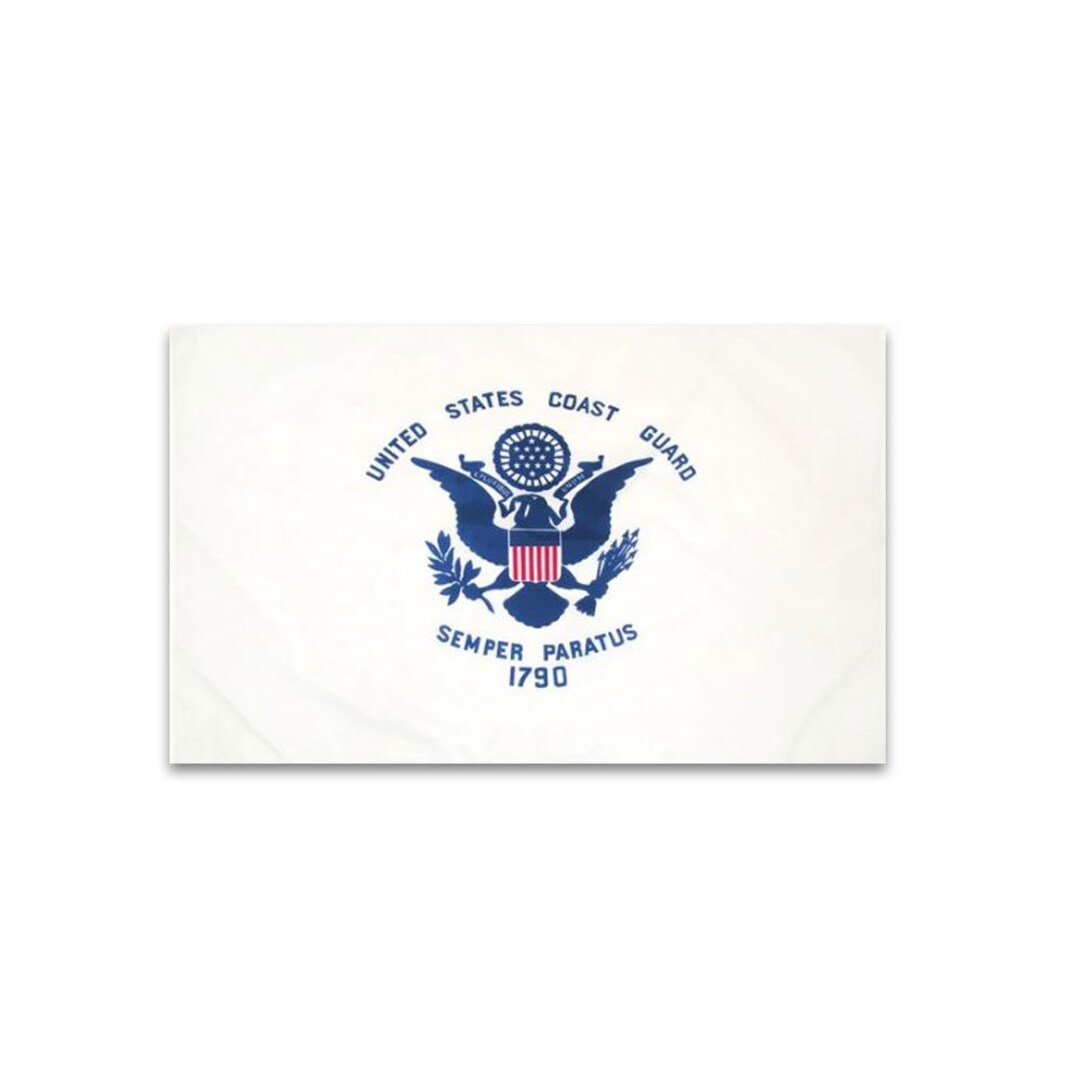 U.S. Coast Guard 3ft X 5ft Polyester Flag, Coast Guard Flag, US Coast ... U.S. Coast Guard 3ft X 5ft Polyester Flag, Coast Guard Flag, US Coast ...