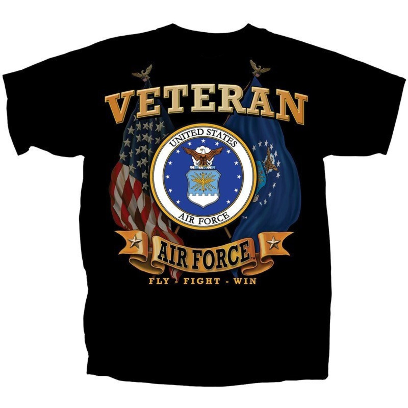 U.S. Air Force Veteran T-shirt, USAF Veteran T-shirt, US Air Force ...