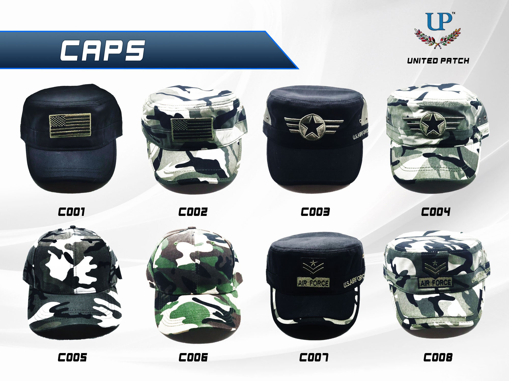 US Military Caps US Army Cap US Air Force Cap American Flag - Etsy