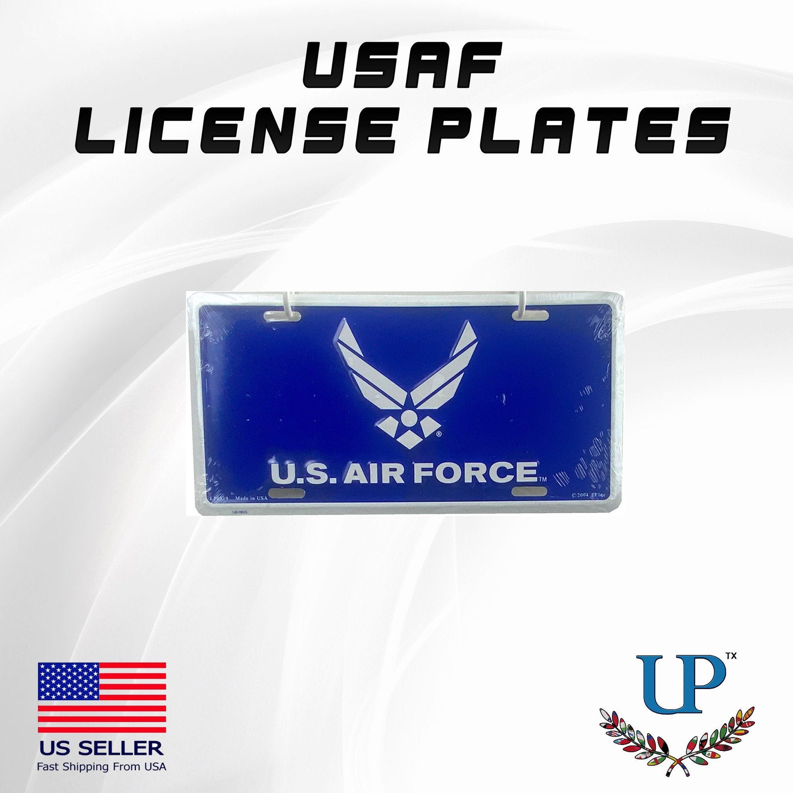 U.S. Air Force License Plate 6''x12'' U.S. | Etsy