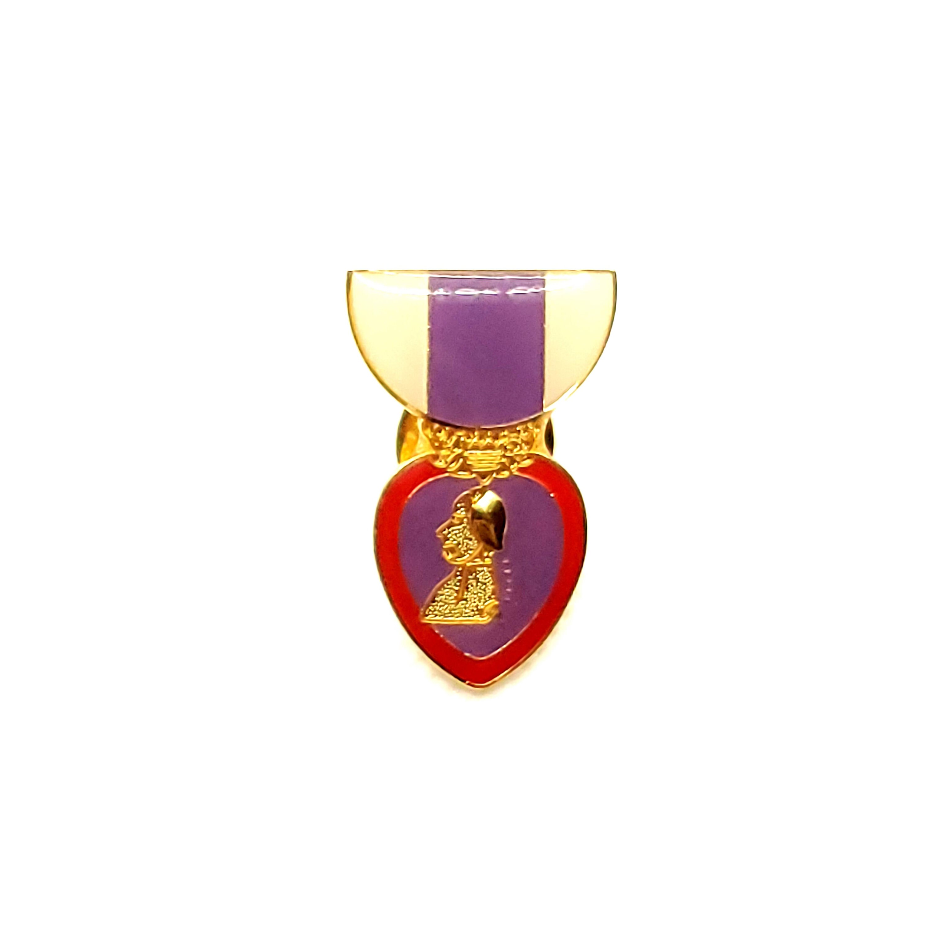 Purple Heart Medal Lapel Pin, Wounded Veteran Lapel Pin, Killed in ...