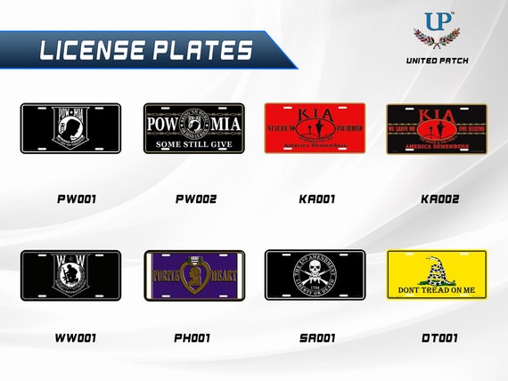Car Parts & Accessories 12''x6'' Aluminum Vietnam Memorial License ...