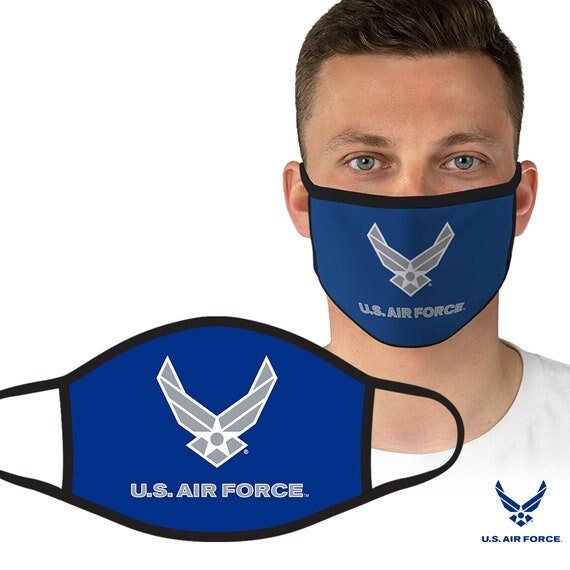Officially Licensed U.S. Air Force Washable Face Mask / Face | Etsy