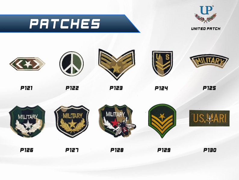 Camouflage US Army Iron on Patches Military Patches US ARI - Etsy