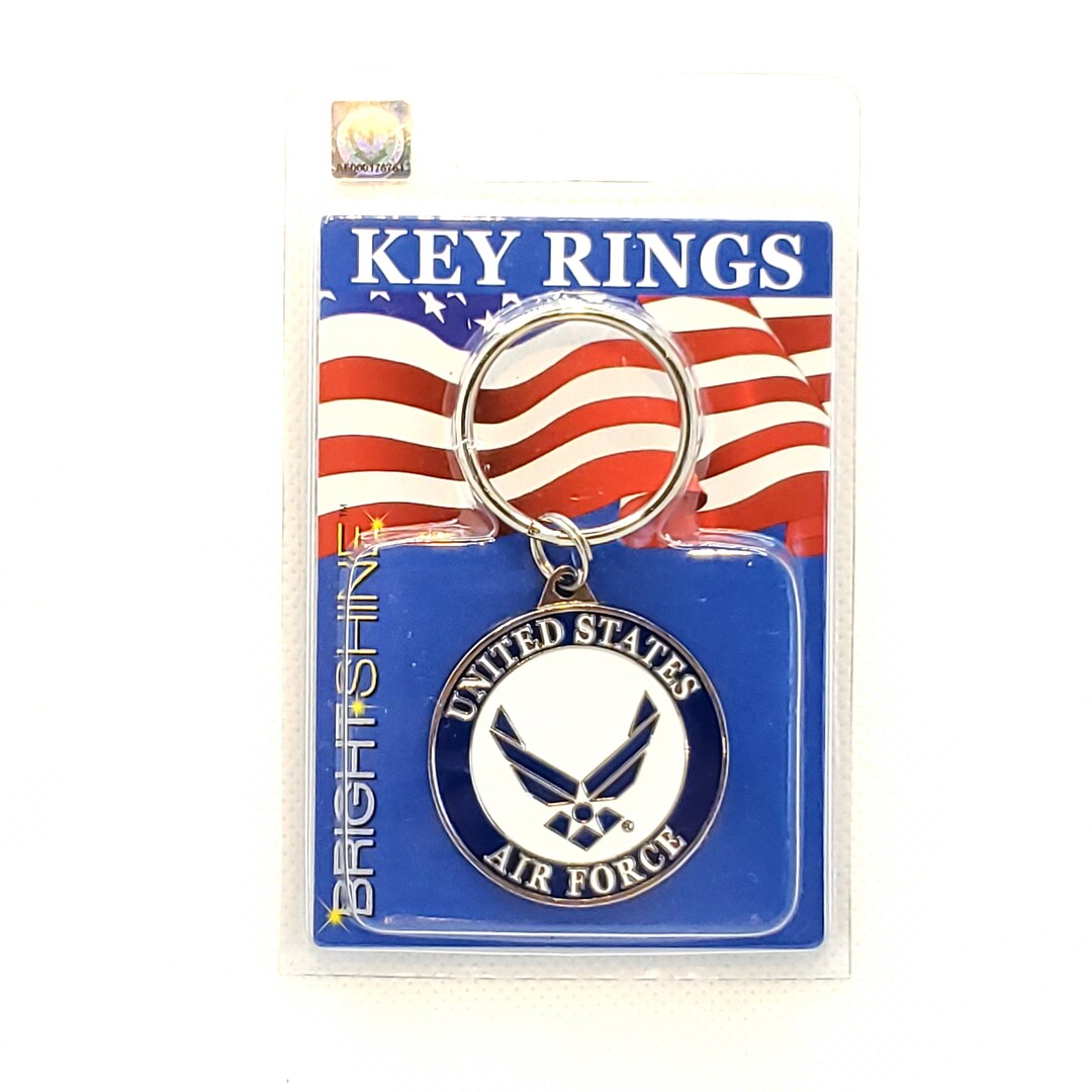 U.S. Air Force Keychain, USAF Keyring, US Air Force Heavy Weight ...