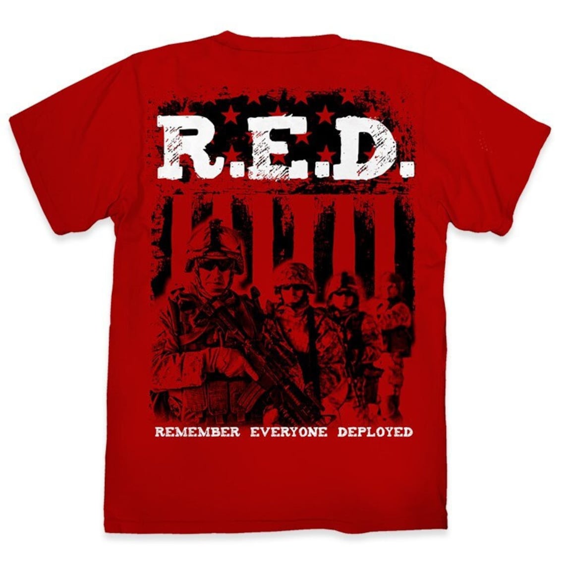 Remember Everyone Deployed T-shirt, R.E.D. T-shirt, Always Remember Our ...