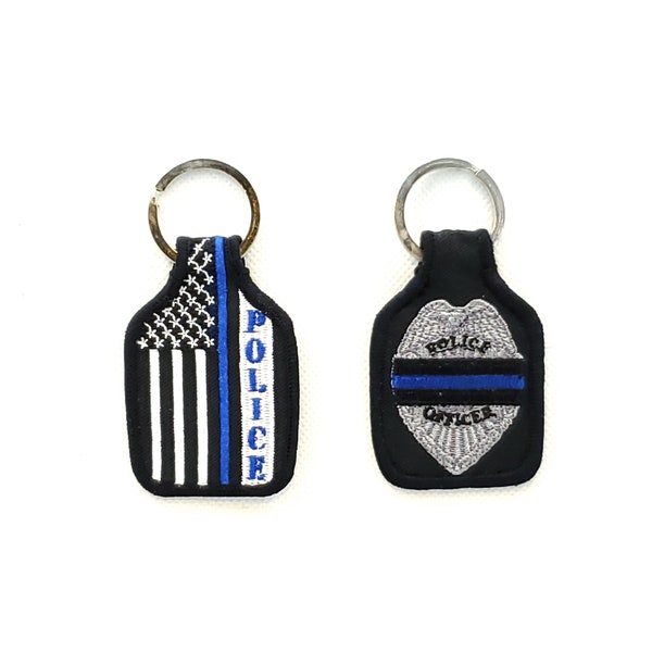 Police Keychain - Etsy