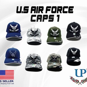 Officially Licensed US Air Force Caps, US Air Force Hat, Air Force Cap ...