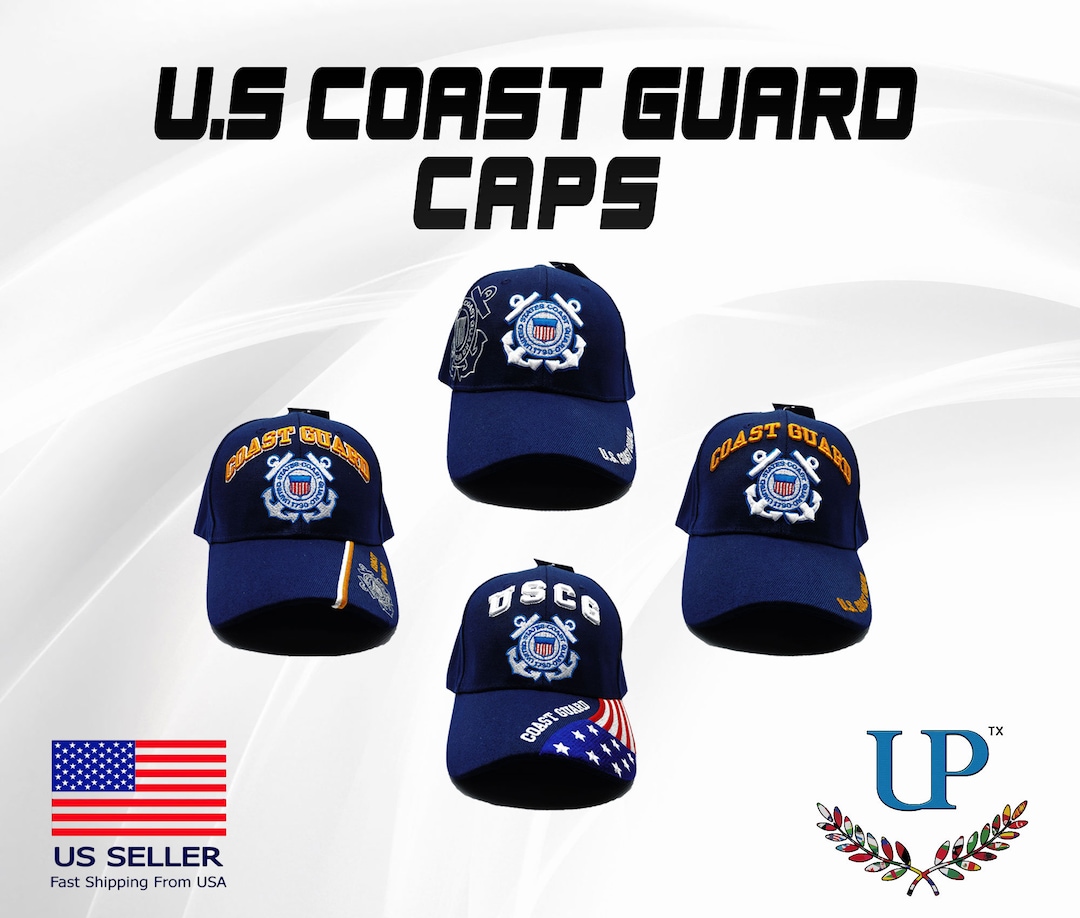 Officially Licensed US Coast Guard Caps, US Coast Guard Hats, Coast ...