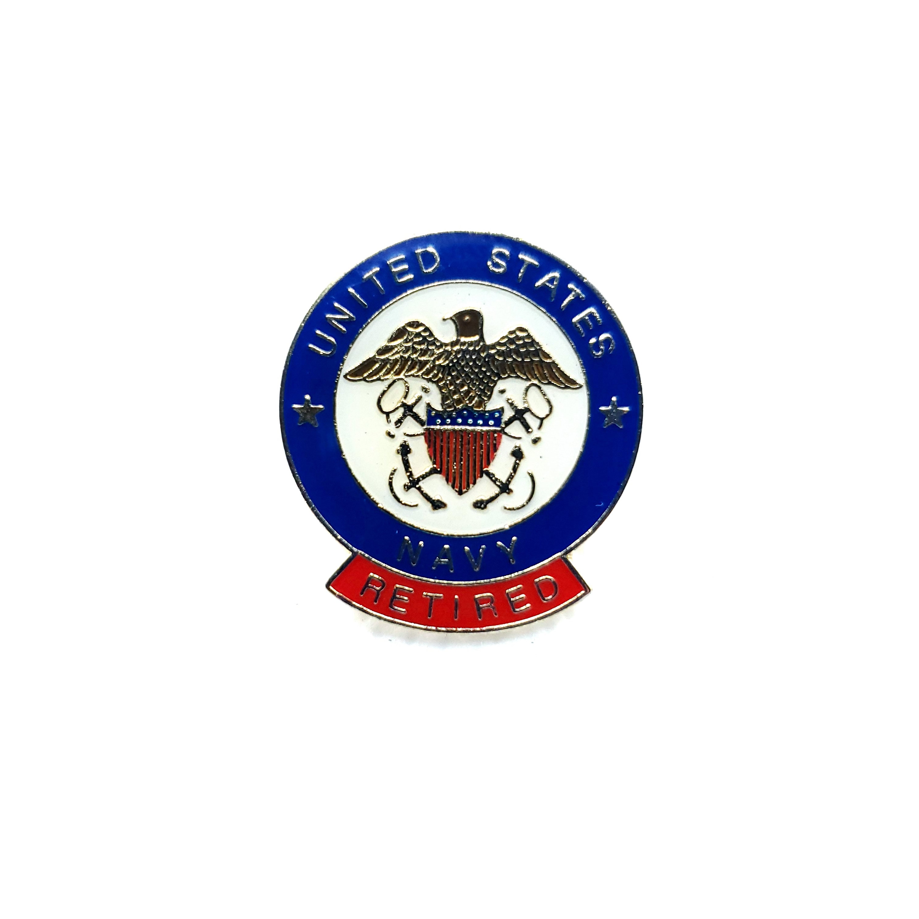 U.S. Navy Retired Lapel Pin Navy Retired Lapel Pin U.S. Navy - Etsy