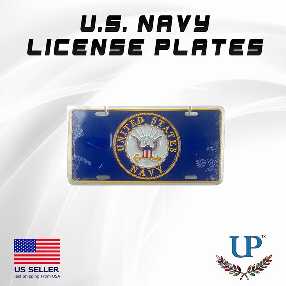 U.S. Navy Seal License Plate 6''x12'' US Navy | Etsy