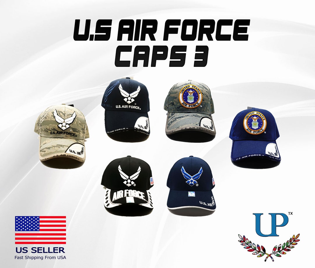 Officially Licensed US Air Force Caps, US Air Force Hat, Air Force Cap ...