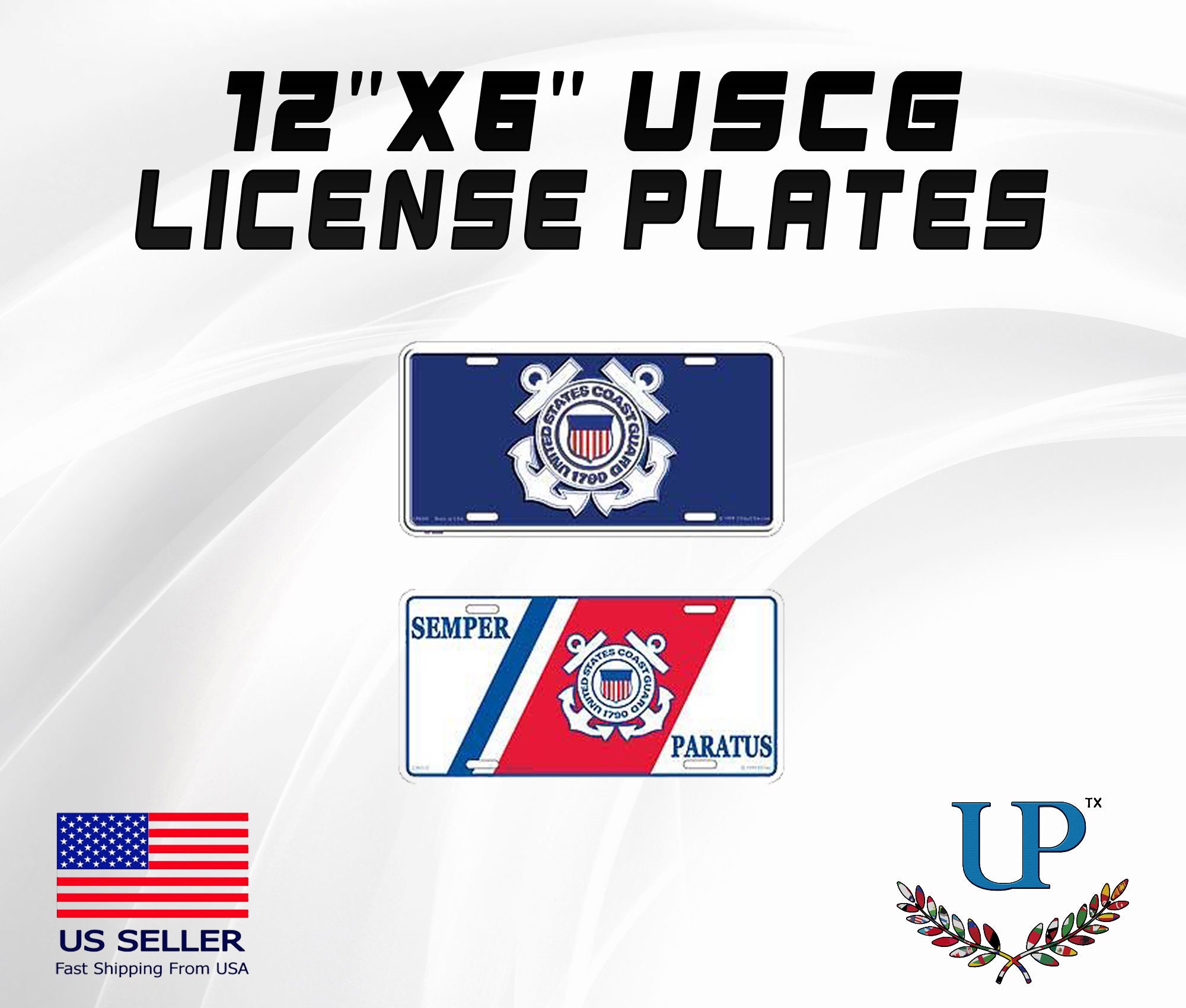 12''x6'' Aluminum US Coast Guard License - Etsy UK